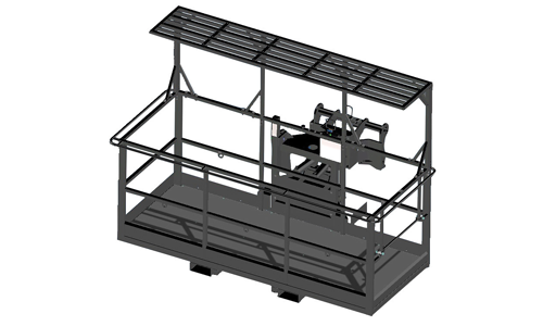 Platform With Dismountable FOPS Roof | Parallel Ag