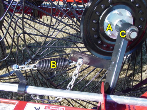 5116 HI-CAPACITY BIFOLD Wheel Rake | Parallel Ag