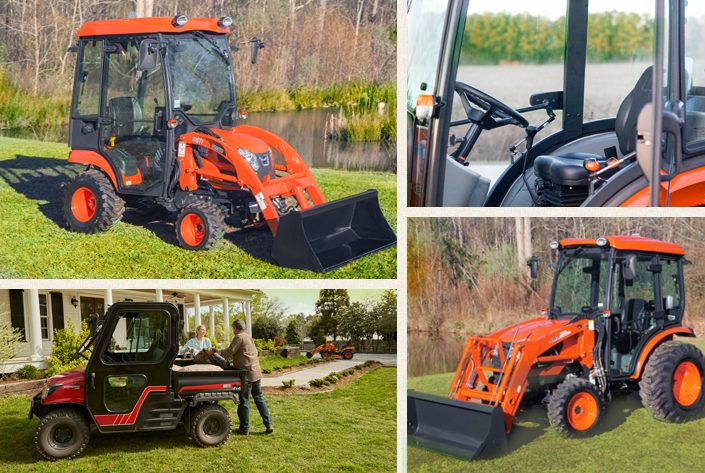 Kioti TB300HC field option cab for CS20 | Parallel Ag